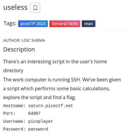 PicoCTF 2023 - M4r10's Blog